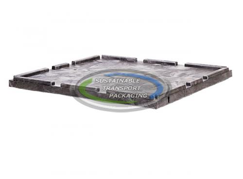 62x48 Collapsible Bulk Container Lid / Cover | 62" x 48" Footprint