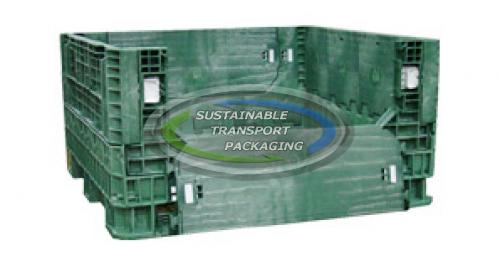 Collapsible Bulk Container Blue Food Grade Collapsible Bulk Container,