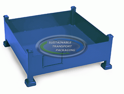 42x42x26 Rigid Mini-Bulk | Steel Mini-Bulk Containers