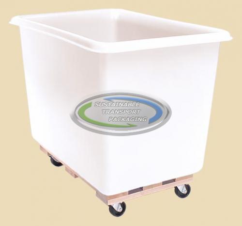 12bu Plastic Box Truck / Rolling Tub | Plastic Box Trucks